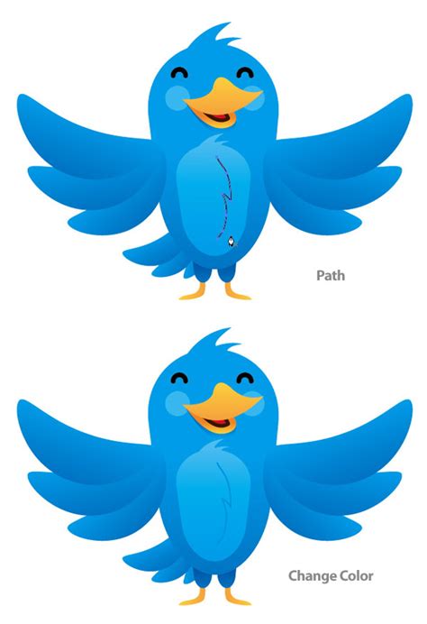 Create A Twitter Style Bird Mascot Envato Tuts
