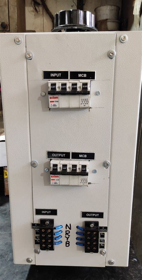 Three Phase Closed Type Manually Variable Auto Transformer At Rs 25000