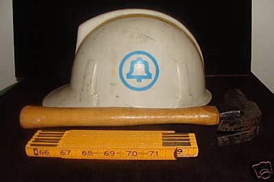 Vintage Collection Stanley Bell System Tools And Hardhat 74485554