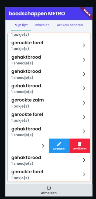 When I Delete Items One By One Using A Delete Action Via A ListTile With SwipableActionWidget