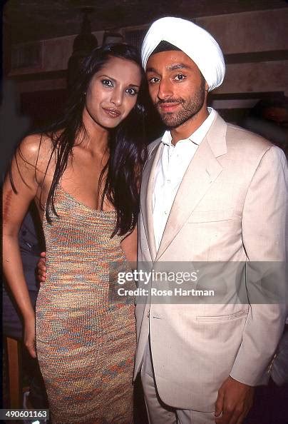 Padma Lakshmi And Vikram Chatwal During The Cookbook Launch For News Photo Getty Images