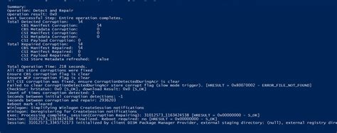 Snippet DISM The Source Files Could Not Be Found X F F NRoach S Notepad