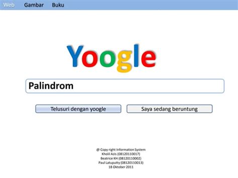 Palindrom Ppt