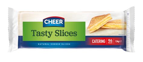 Cheer Tasty Cheese Slices 96 Piece 15kg Gulli Food Distributors