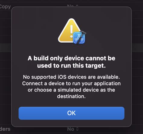 Flutter A Build Only Device Cannot Be Used To Run This Target For Any IOS Devis Stack Overflow
