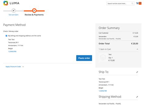 Bug Wrong Address Details Used · Issue 230 · Postnlpostnl Magento2