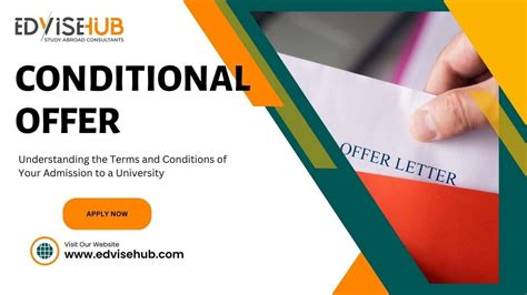 Conditional Offer Understanding The Terms And Conditions Of Your Admission To A University