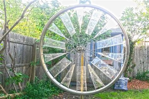Diy Bicycle Wheel Windmill Bicycle Wheel Windmill Plans Wheel Crafts
