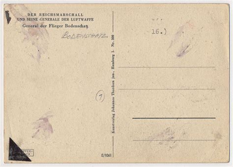 Lot - KARL BODENSCHATZ