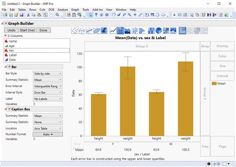 How To Have Both Error Bars And Value Labels On Clustered Bar Chart