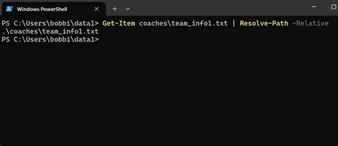 Powershell How To Get Relative Path Of File Collecting Wisdom