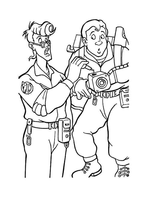 Free Ghostbusters Coloring Page Download Print Or Color Online For Free