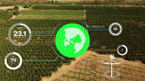 Smart Digital Agriculture Technology By Futuristic Sensor Data