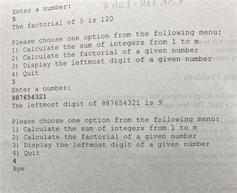 Solved Cse 110 Lab 4 Lab Topics More Practice With Loops
