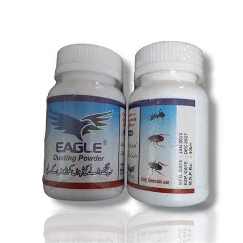 Pack Of 2 Eagle Dusting Powder Kitchen Cockroach Killer Laal Baig Mar Darazpk