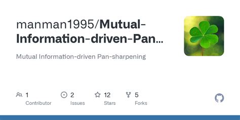 Mutual Information Driven Pan Sharpening Models GPPNN Py At Main