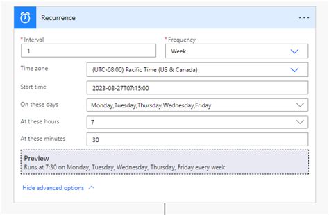 Recurrence Trigger Help Only Twice Monthly Trigg Power Platform