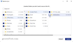 How To Use Selective Sync For Dropbox