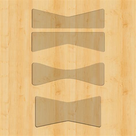 Bow Tie Inlay Pack Etsy