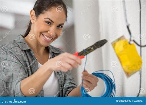 Electrical And Instrument Technician Troubleshooting Stock Image Image Of Engineer Commercial