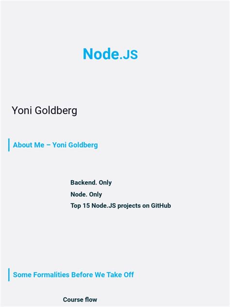 node js course for github pdf thread computing hypertext