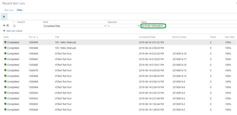 How To Filter By Date And Time In Azure Devopstfs Stack Overflow