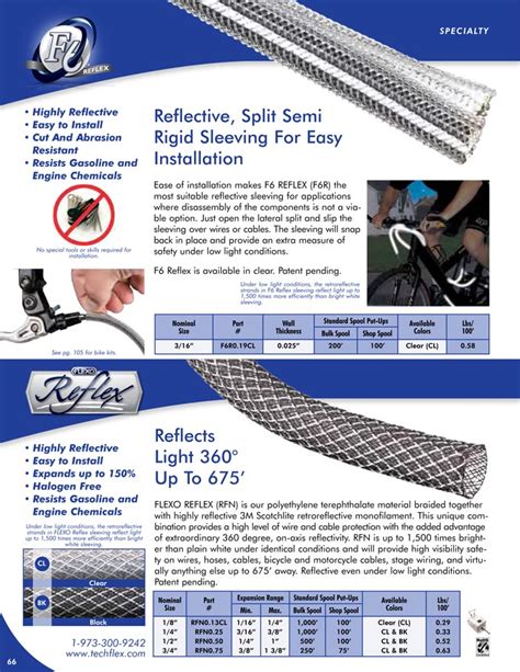 Flexo Reflex Techflex Mx