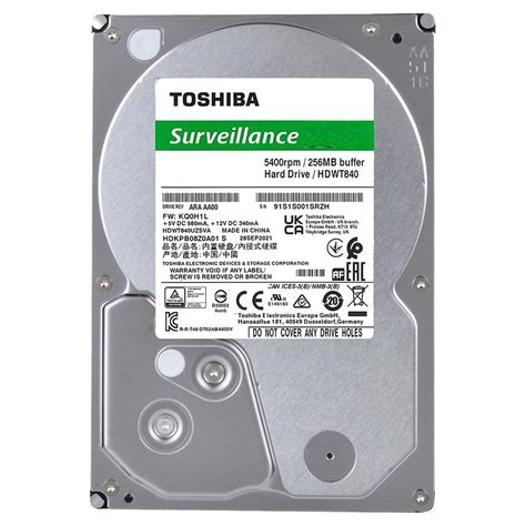 Hd Sata Toshiba 1tb Surveillance Dt101ab