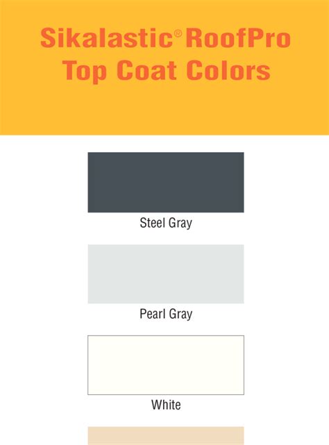Color Charts Tb Philly Inc Philadelphias Premier Waterproofing