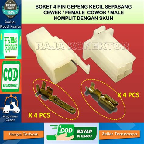 Jual Soket Pin Soket Kabel Motor Pin Soket Kabel Pin Soket Pin Jakarta Pusat Raja