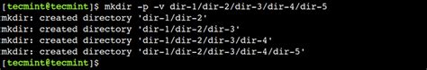 Przykłady Poleceń Linux Mkdir Ilinuxgeek