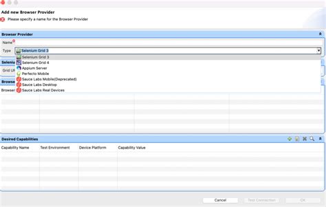 Selenium Grid Connection For Script Execution Provar Documentation