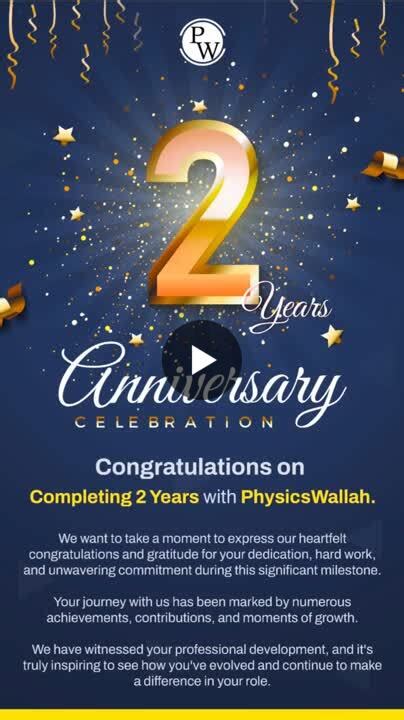 successfully completed two years in pw organisation ️ rahul ranjan