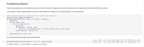 Mojo Matmul Vs Taichi Cpu Matmul 知乎