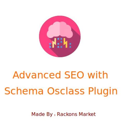 Advanced Seo With Schema Osclass Plugin By Rackons2015 Codester