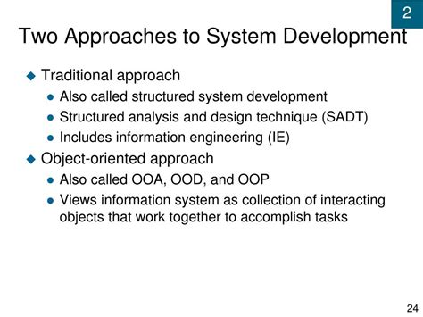 Ppt Chapter 2 Approaches To System Development Powerpoint