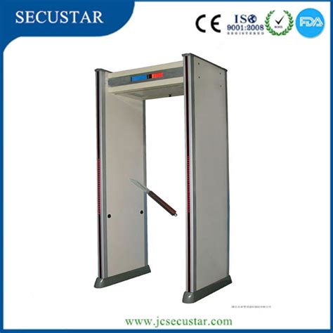 Metal Detector Walk Through Scanner With Alarm System Door Frame Walk Through And Walk Through