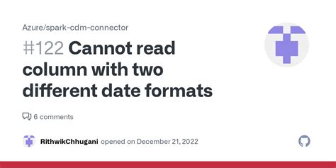 Cannot Read Column With Two Different Date Formats Issue Azure Spark Cdm Connector Github