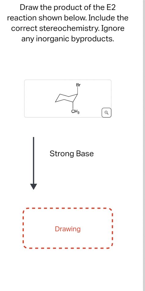 Solved Draw the product of the E2 | Chegg.com