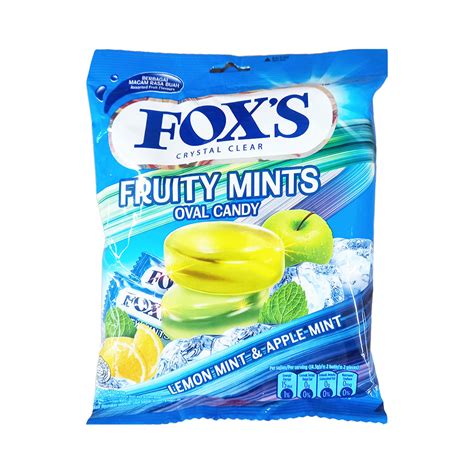 Foxs Crystal Clear Candy Oval 125g