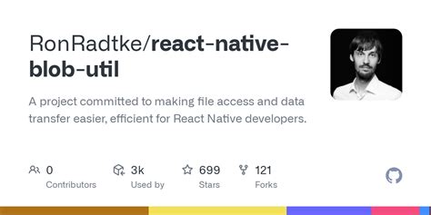 GitHub RonRadtke React Native Blob Util A Project Committed To Making File Access And Data