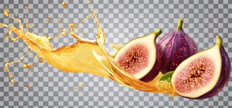 Passion Fruit Splash Premium Ai Generated Psd