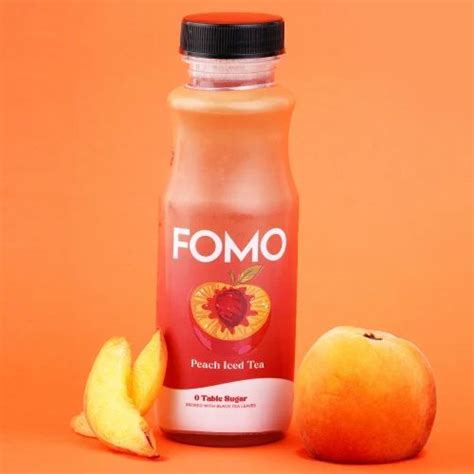 Fomo Peach Iced Tea Plastic Box Packaging Size Pack Of 24 At Rs 35