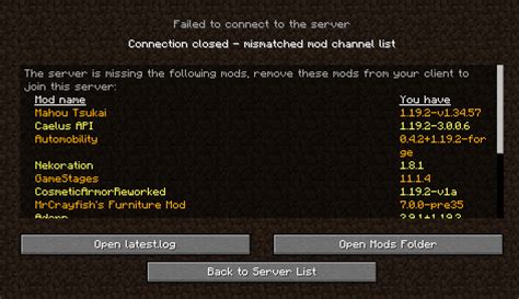 FTB Presents Abepack Server Version Doesn T Match Client From Install Issue