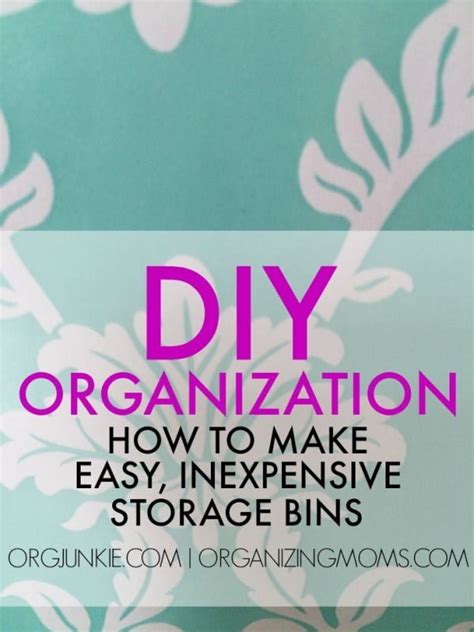 25 Easy Stylish Diy Storage Bins Your Decor Needs Right Now