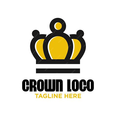 Premium Vector Luxury Crown Logo Design Template Inspiration Vector