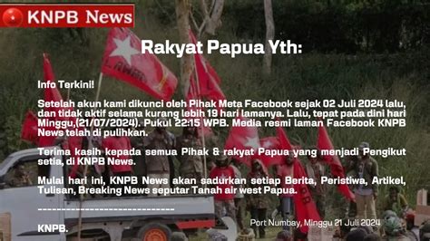West Papua National Committee Knpb Knpbnews • Instagram Photos