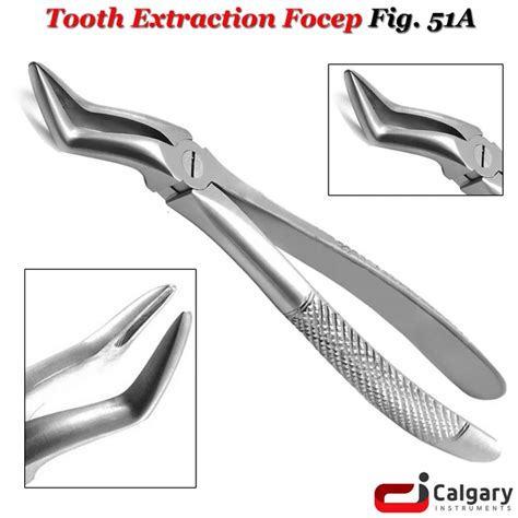 Tooth Extraction Forceps Fig 51a Upper Roots Extracting Dental Instruments Ce 23 34 Picclick Ca