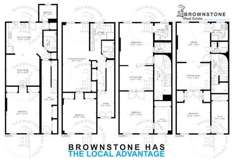 Historic Brownstone Floor Plans New York City Historic Brownstone Floor Plans New York City