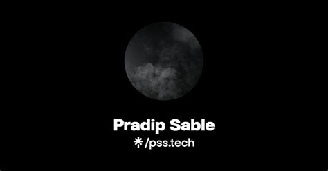 Pradip Sable Twitter Instagram Linktree